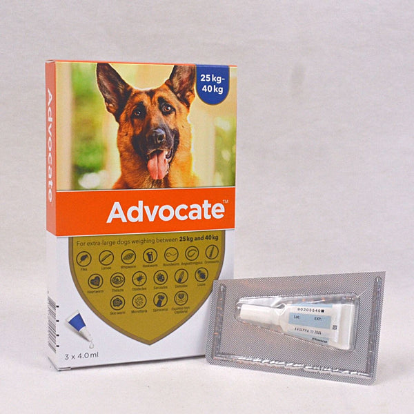ELANCO Obat Kutu Parasit Anjing ADVOCATE XL Dog 25-40kg– Pet Republic ...