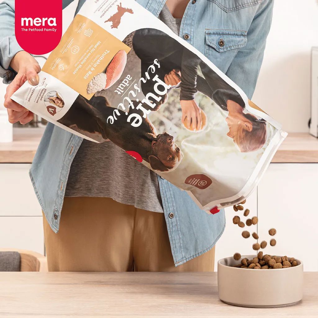 MERA Makanan Anjing Pure Sensitive Adult Turkey and Rice 12.5kg– Pet ...