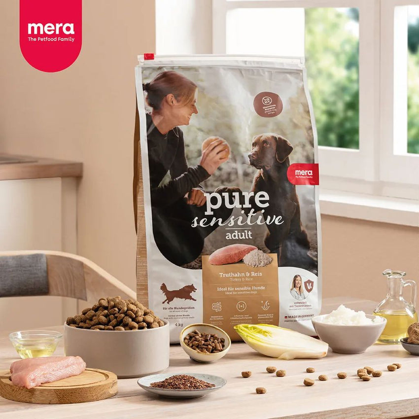 MERA Pure Sensitive Adult Turkey and Rice 4kg– Pet Republic Indonesia