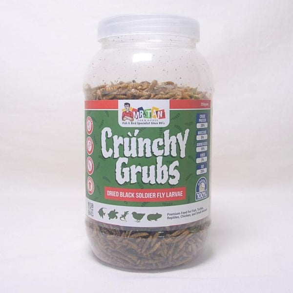 MRTAN Makanan Ikan Burung Ayam Crunchy Grub 250gr– Pet Republic Indonesia