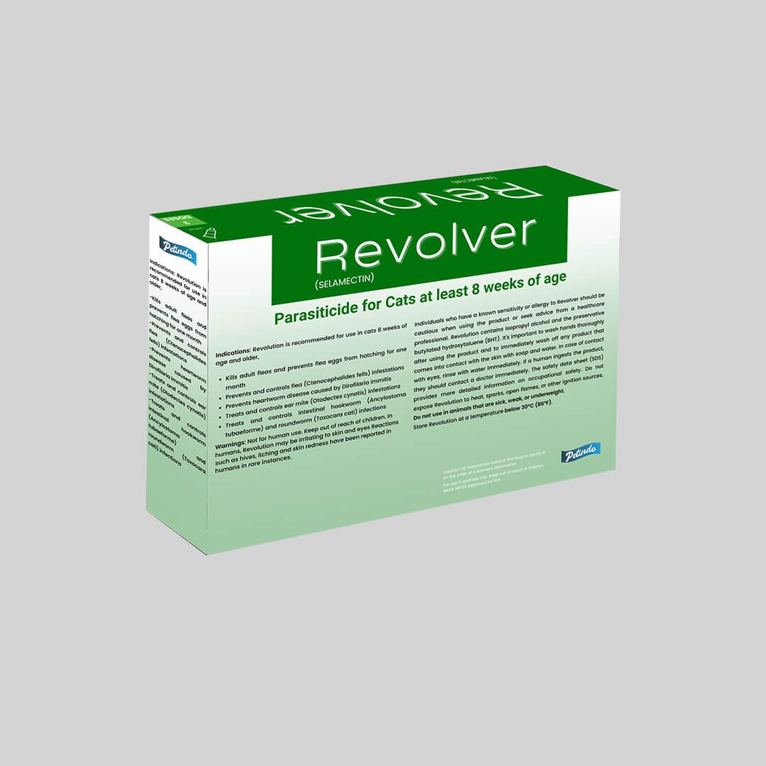 PETINDO Obat Kutu Tetes Revolver Cat 1pcs– Pet Republic Indonesia