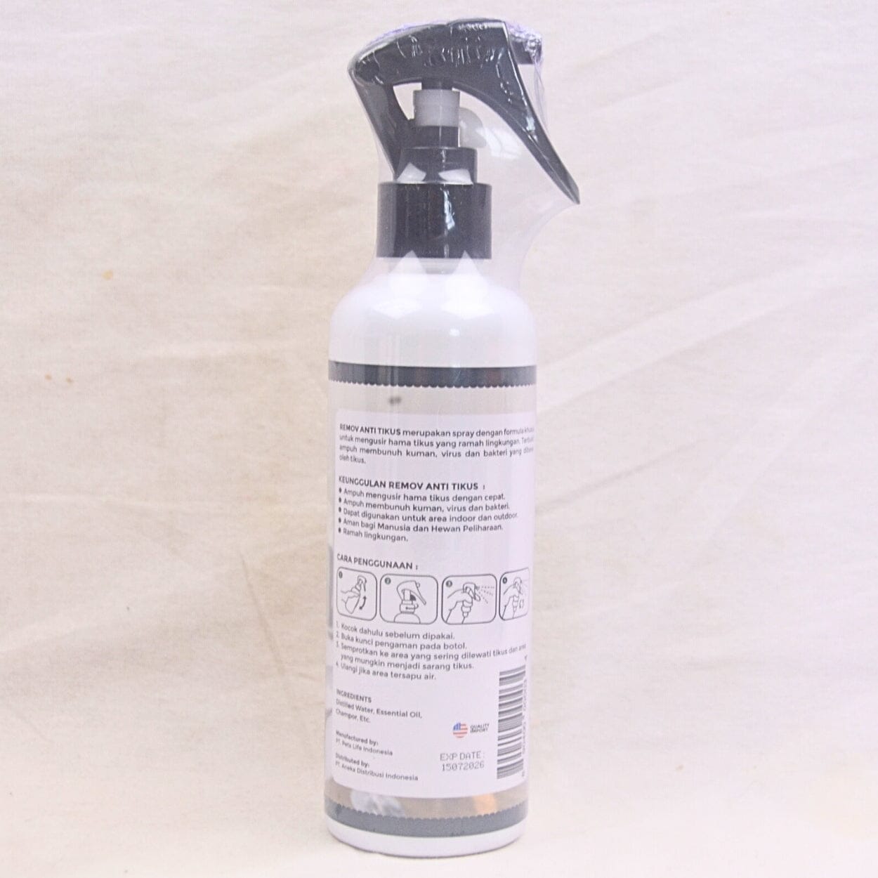 REMOV Spray Anti Tikus 250ml– Pet Republic Indonesia