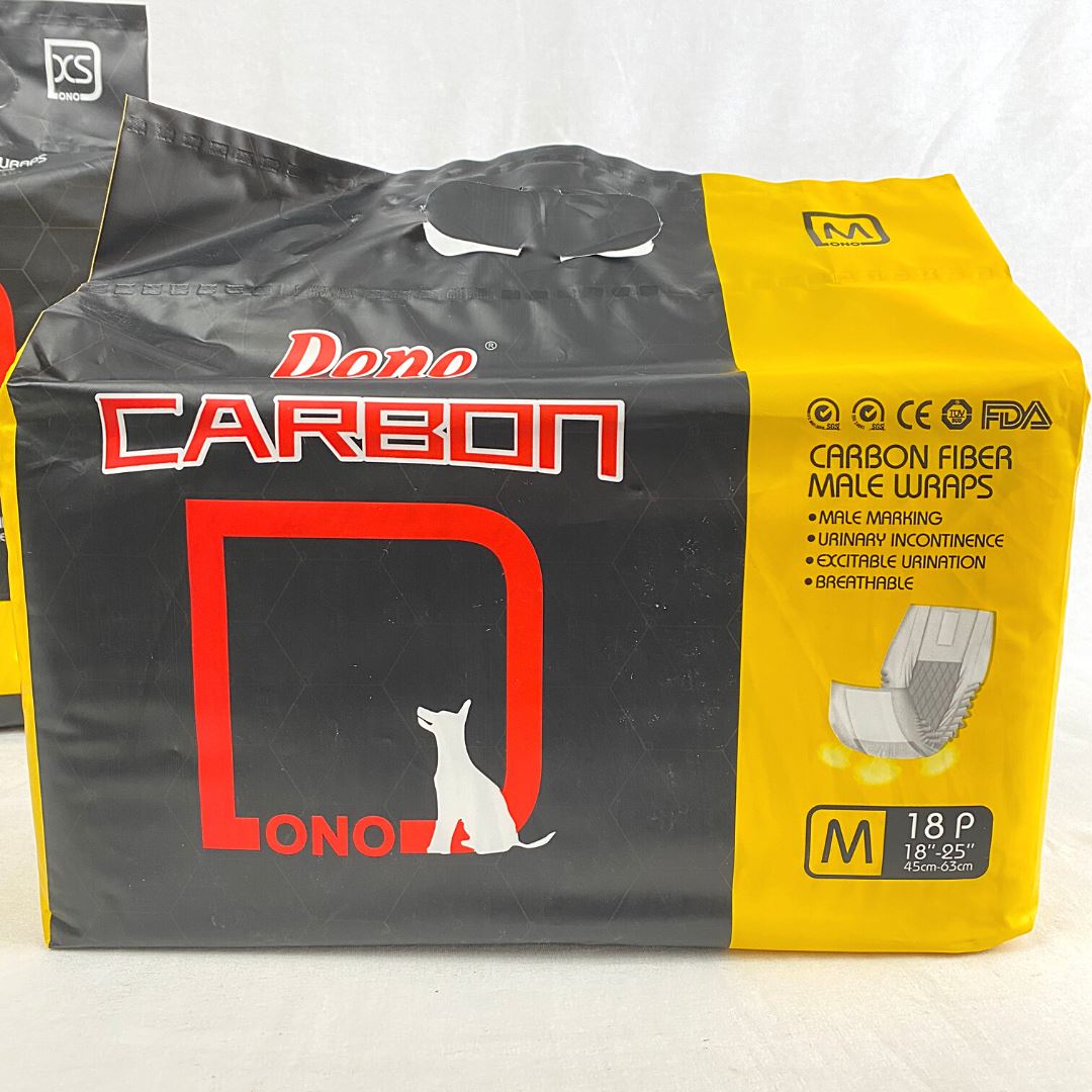 DONO Disposable Male Diaper Carbon Fiber– Pet Republic Indonesia