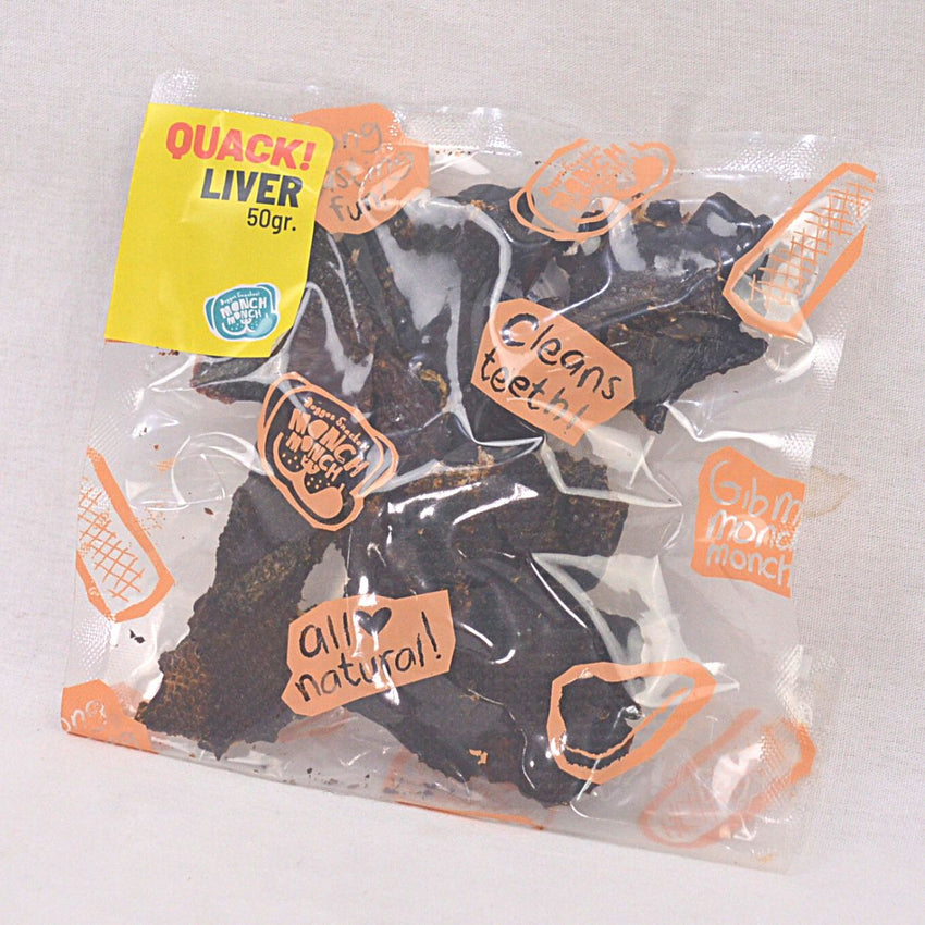 MONCHMONCH Dog Snack Quack Liver 50gr– Pet Republic Indonesia